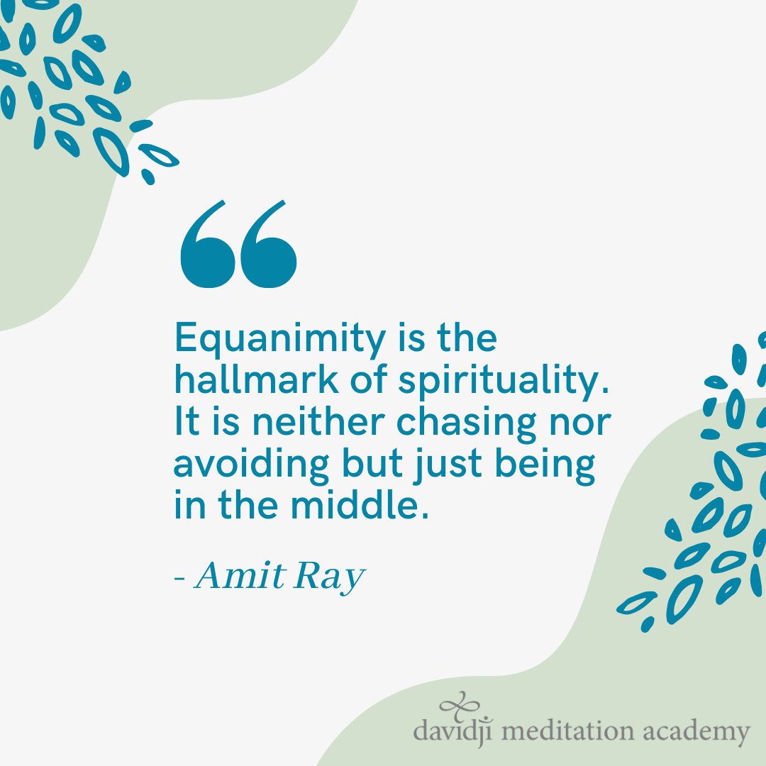 Upekka 15-Minute Guided Meditation dedicated to Equanimity davidji ...